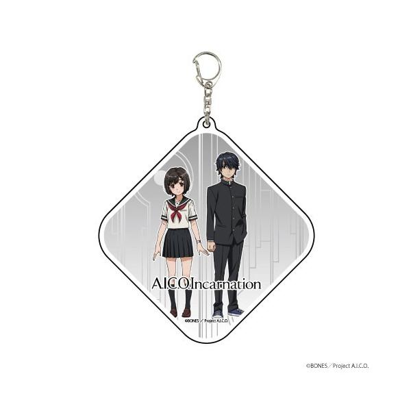 ■仕様【サイズ】74mm×74mm【素材】アクリル、金属 ■状態  新品・未開封 ■メーカー  A3■商品説明ダイカットで切り出し印刷と加工を施したアクリルキーホルダーです。裏は無地の白となります。