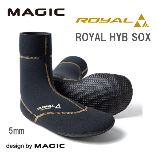 【 MAGIC 】  ROYAL  HYBRID  SOXBEWET  ビーウェット 　MAGIC   マジックROYAL  HYBRID  SOX  5mmロイヤル　ハイブリッド  ソックス  material : ソックス専用ジャージ ...