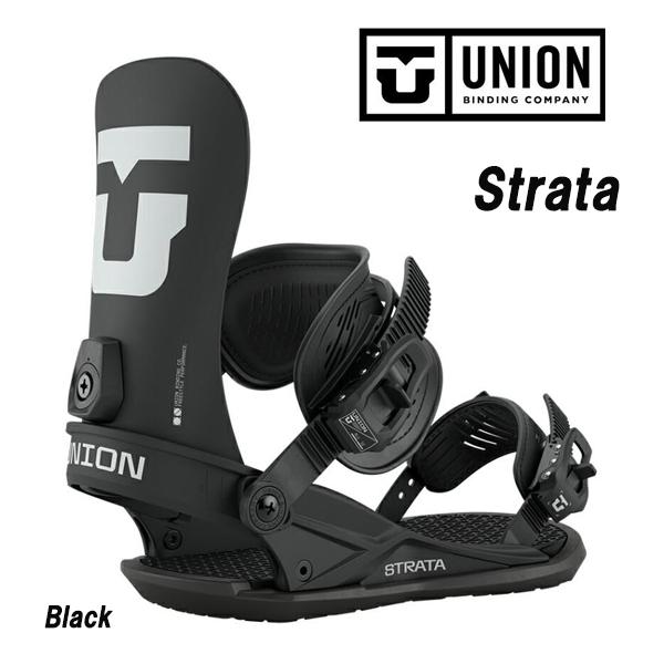 25-26 【 UNION BINDING 】    STRATA UNION BINDING    ユニオン  ビンディング STRATA 　　　　　 ストラータカラー：Blackサイズ：Mサイズユニオンのメンズパーク＆フリースタイルバイ...