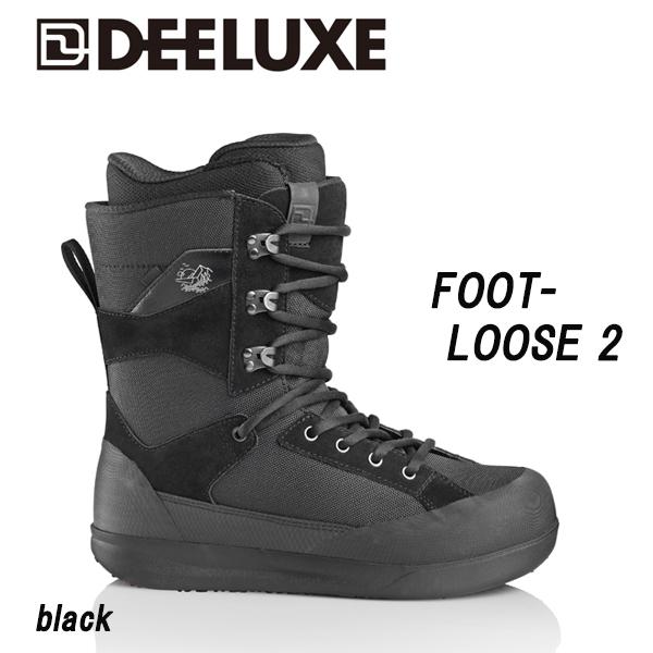 25-26  【 DEELUX 】  FOOTLOOSE2 SF  DEELUX   ディーラックスFOOTLOOSE2 SFフットルーズ サーフフレックスインナーカラー：BLACKFLEX:2スノースケートやユキイタ専用に開発されたブーツ...