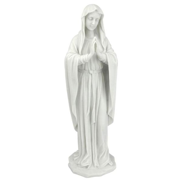 デザイン トスカーノ Design Toscano 聖母マリア 彫像 高さ 約29cm Blessed Virgin Mary 銅像 宗教ア芸術の古典作品を、自然の大理粉を仕使用したレジンキャストで制作されました製品サイズ；幅 8.9cm×...