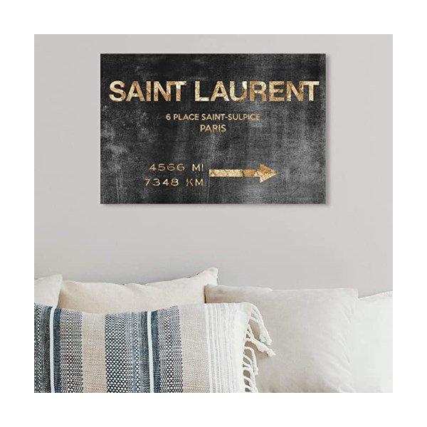 ウォールアート キャンバスアート 絵 壁掛け 38.1×25.4cm美しい作品をあなたのお部屋にもThe Oliver Gal Artist Co. Fashion and Glam Wall Art Canvas Prints 'Sain...