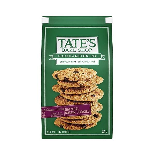 NY州ロングアイランド島サウザンプトンに本店がある大人気のベーカリーショップ「TATE’S BAKE SHOP」のホームメイドクッキー。バターの深く豊かな味わいが美味しい、サクッとした食感のクッキーです。【商品】テイツ・ベイクショップ オー...