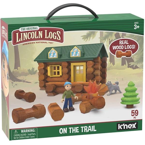 リンカーン ログ LINCOLN LOGS丸太小屋 (59ピース)モデルナンバ