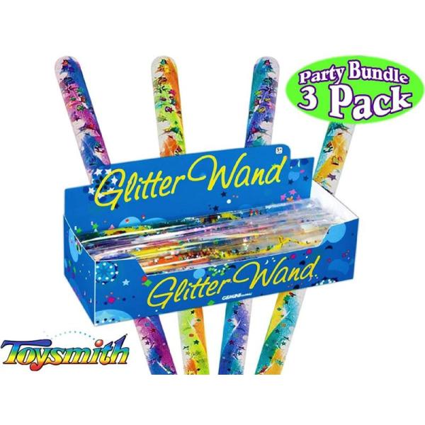 トイスミス Toysmith ジャンボ スパイラル グリッター 杖 スティック