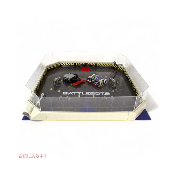 ヘックスバグ ロボット HEXBUG 413-5128 バトルボットアリーナセット2つのプッシュ起動粉砕ハンマー折りたたみ式ゲームボードBattleBots I / R Witch Doctorが含まれていますBattleBots I / ...