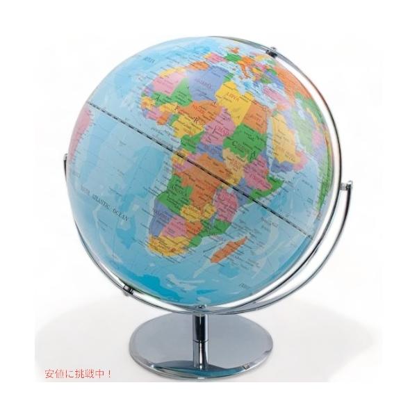 アドヴァンタス デスクトップ ワールドグローブ Advantus、30502、直径30.4センチ 地球儀 サイズ：34.9×30.4×38.7cm アドヴァンタス デスクトップ ワールドグローブ。 直径30.4センチの地球儀。ブルー。 ナチ...