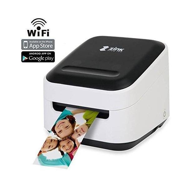 フルカラー, インクレス (インクリボンやカートリッジ不使用) ZINK Zero inkプリンティング技術を使用スマートフォン, 若しくは(Wi-Fi機能内蔵の)タブレットにワイヤレスにコネクトできるZINK zRollペーパーにプリント...