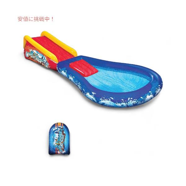 ボードに乗ってプールへ飛び込め!!暑い夏をこのスライダーで楽しく乗り切ろう!!サイズ（スライダー）長さ183cmx幅71cm、（プール）長さ213cmx幅178cm対象年齢　5歳以上体重制限45Kgまで注意：3/4インチのガーデンホースをお...