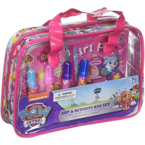 パウパトロール アート＆アクティビティーセット Paw Patrol、B0763KH43C、塗り絵 本サイズ：20.3x5x15.2cm20以上のカラフルアートピースが詰まった、アクティビティセット。セットには、マーカー4本、ステッカーシー...