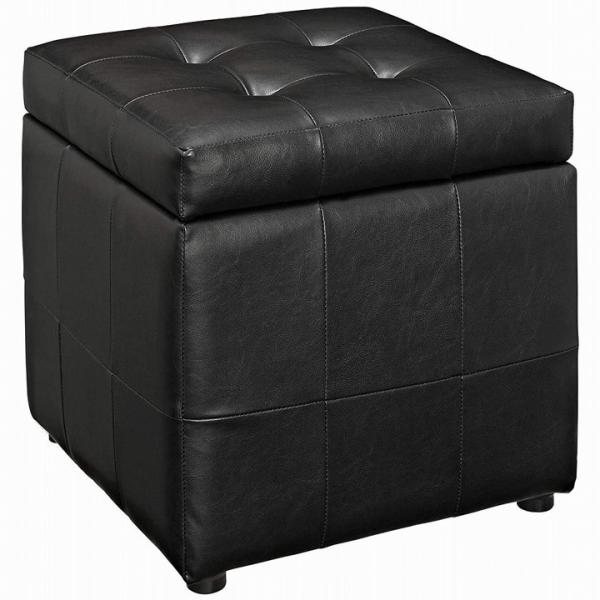 アメリカ発 Modway Volt Leatherette Ottoman 2色の中からお選びください。 フェイクレザーの中に収納ができるオットマンになります。リビングに、ベットルームに、バスルームや待合室などに最適です。 本や雑誌、ブラン...