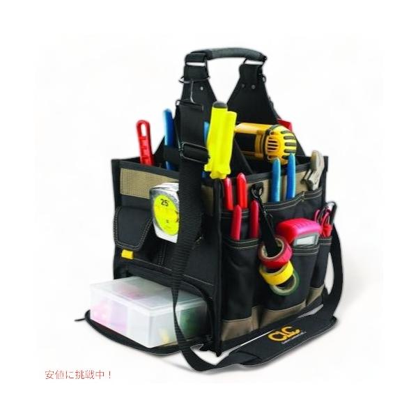 22個の収納ポケットで整理しやすい構造本体には外側に14個、内側に8個の合計22個のポケットを装備。工具やアクセサリー類を効率よく整理・収納できます。小物整理に便利なプラスチックトレイ付き付属の8.75インチ × 6.5インチ（約22cm ...