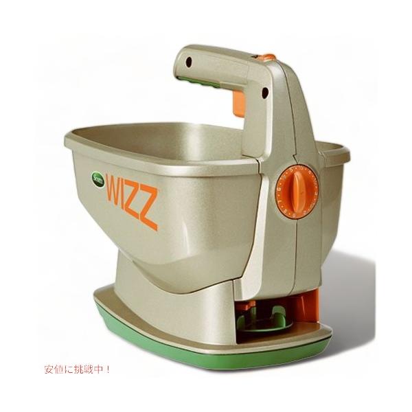 スコッツ Scotts ウィズ ハンド ヘルド 散布機 季節に合わせた使い方が可能!!散布範囲はハンドルの回し方で調整でき、肥料や種の大きさによって様々な設定でまけます。肥料や種の大きさに応じて23段階に設定可能!!Scotts史上最大サイ...