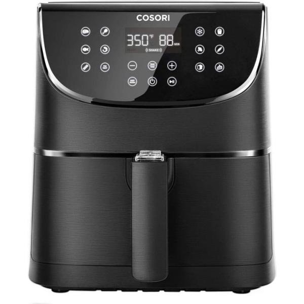 COSORI 1500ワット、3.5L容量のオーブン機能付きエアフライヤーです。余熱機能付きでオーブンよりも食材を美味しく焼きます。インナーバスケットは取り外し可能で食洗機で洗うことも可能。アイテムナンバー: CP137-AFサイズ(約):...