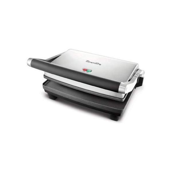 ブレビル Breville1500ワットパニーニプレス、 ホットサンドメーカーです。1500ワットで素早く熱することができるプレートはパニーニやそのほかのホットサンドを素早くおいしく焼き上げます。上部のプレートは波だったパニーニープレートで...