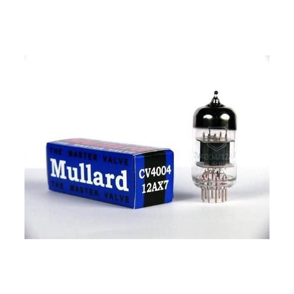 Mullard ギターベース12AX7/CV4004チューブです。マイクロフォニックスとノイズが問題になる可能性があるコンボアンプ用のチューブです。CV4004 / 12AX7は、マイクロフォニックを減らすためのバルブです。 ノイズやマイク...