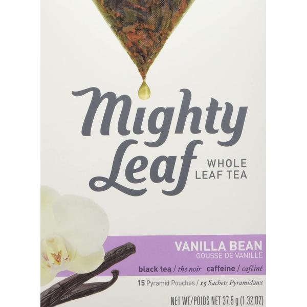 セイロン茶と中国茶の豊かで大胆な風味と甘い香りのバニラを組み合わせた、デザートのようなコクのあるフルーティーなお茶です。・ブラックでも甘くしてもどちらでも美味しくお召し上がりいただけます。・堆肥可能なシルクのピラミッド型の袋に入っています。...