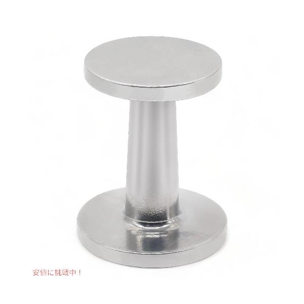 コーヒーに含まれる天然の酸によるダメージに強い、化学コーティングを施していない頑丈な鋳造アルウム合金製で、長期間の使用を保証します。タンパーの両端（51mmと58mm）は、ほとんどのポータフィルターのバスケットにフィットし、挽いたコーヒーを...