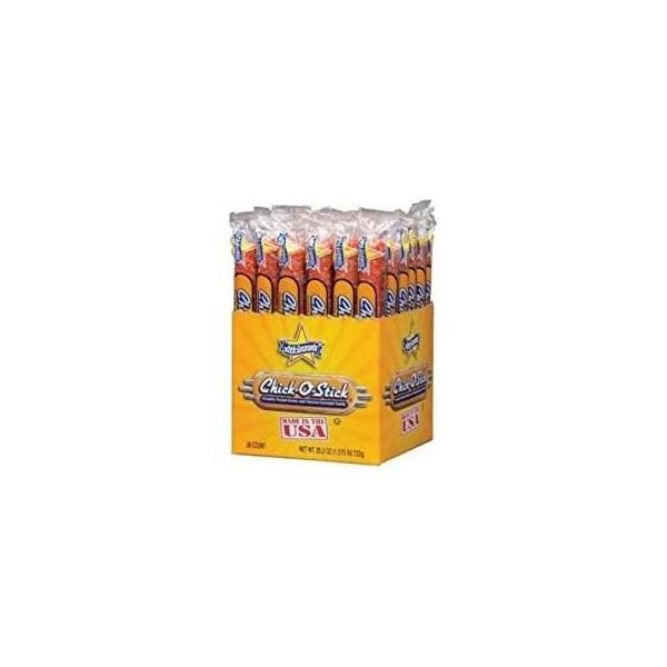 アメリカ発! 自分用としても、お友達にギフトでプレゼントしても◎のアメリカのお菓子♪♪バラエティに富んだスナックコレクションを随時追加中ですAtkinson's Chick O Stick 36ct Box (From Candy Worl...