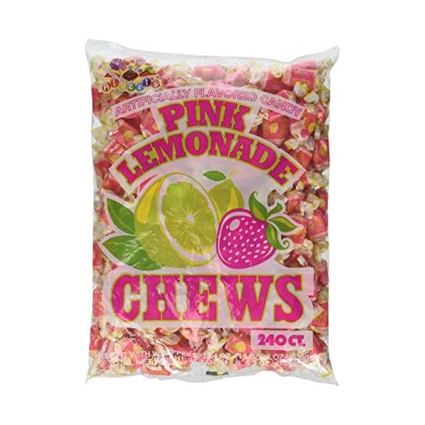 アメリカ発! 自分用としても、お友達にギフトでプレゼントしても◎のアメリカのお菓子♪♪バラエティに富んだスナックコレクションを随時追加中ですAlberts Fruit Chews Pink Lemonade 240ct重さ：　1.87lbお...