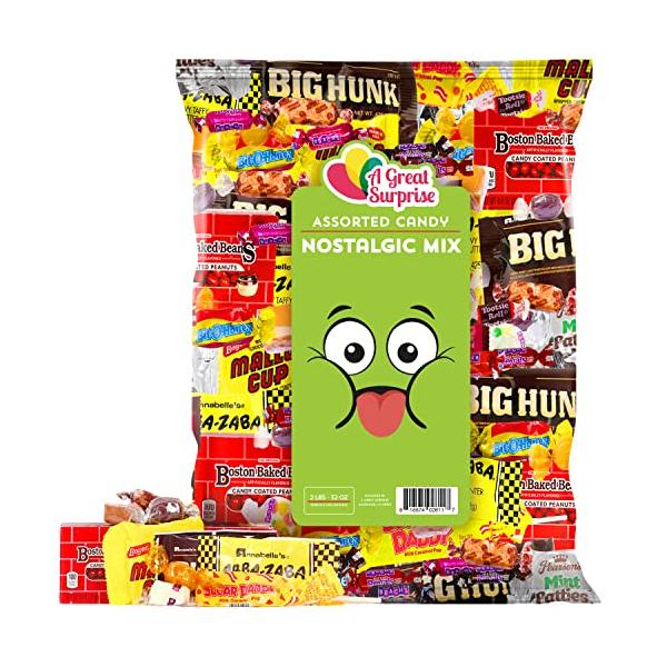 アメリカ発! 自分用としても、お友達にギフトでプレゼントしても◎のアメリカのお菓子♪♪バラエティに富んだスナックコレクションを随時追加中ですOld-Time Candy - Vintage - Nostalgic Candy Mix - B...