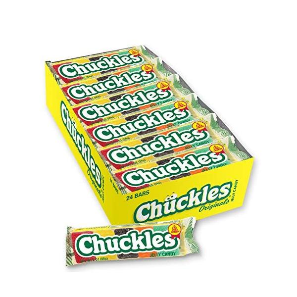 アメリカ発! 自分用としても、お友達にギフトでプレゼントしても◎のアメリカのお菓子♪♪バラエティに富んだスナックコレクションを随時追加中ですFarley's &amp; Sathers Chuckles, 2-Ounce Boxes (Pa...