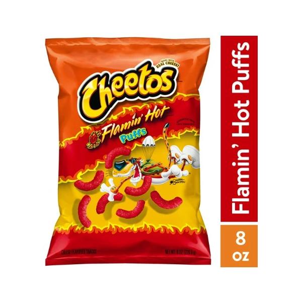 アメリカで定番の大人気スナック！やわらかな食感のパフバージョン。