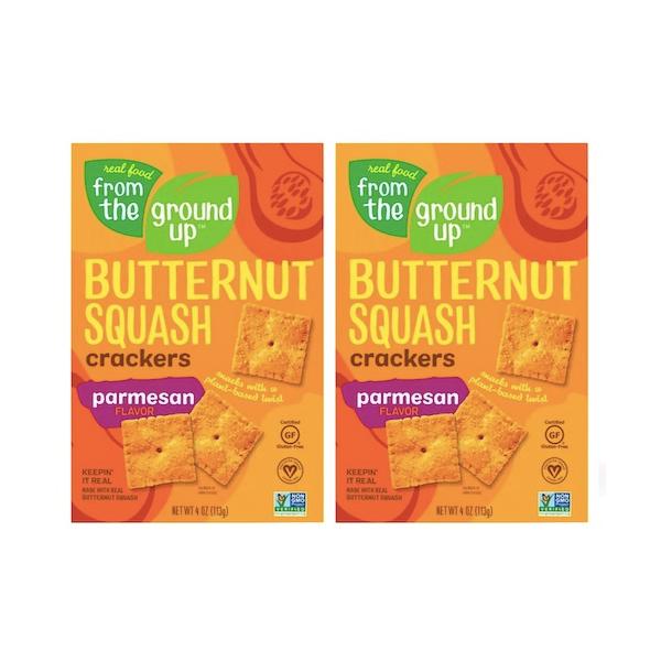 お得な2箱セットです！バターナッツスクアッシュ（かぼちゃ）やキャッサバ、米粉などプラントベース材料だけで作られたヘルシーなスナック菓子です。・非遺伝子組み換えプロジェクト確認済み・グルテンフリー・ヴィーガン・材料はすべてプラントベース【商品...