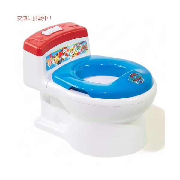 おまる＆トレーナーシート：ニコロデオンのキャラクターが描かれたトレーニング用おまると、スプラッシュガード付きのトレーナーシートがセットになったトイレトレーニングシステム。ごほうび：お子さまがおまるを使うと、ポーパトロールのステッカーがチャー...