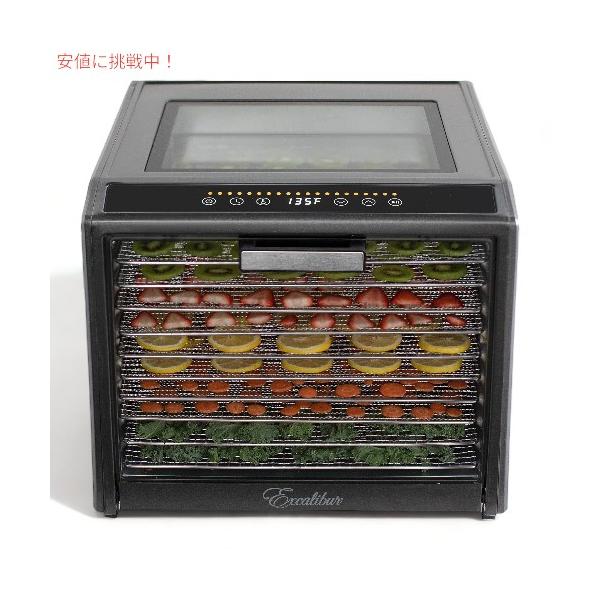 エクスカリバー 食品乾燥機 パフォーマンスシリーズ 10トレーは、29°〜73°C（85°〜165°F）の温度範囲と最大30時間のタイマーを備えており、肉、果物、ハーブなど、さまざまな食品の乾燥プロセスを正確に制御できます。おいしい自家製ジ...