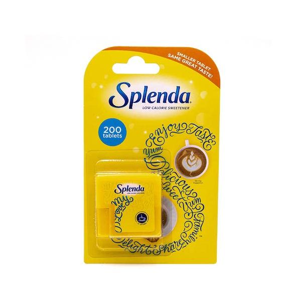 アメリカではどのコーヒー店でも使用されているSplenda（スプレンダ）のカロリーゼロの甘味料。こちらは小さい粒のタブレットタイプになります。・1粒で小さじ1杯の砂糖と同じ甘さです。【商品】SPLENDA スプレンダ カロリーゼロ甘味料 ミ...