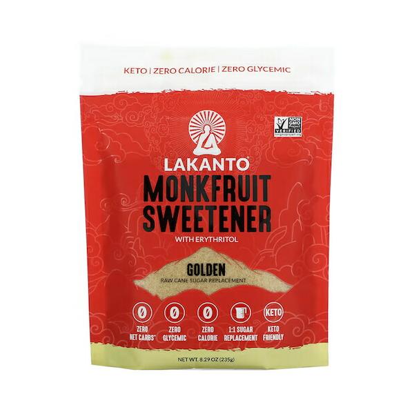 ラカント（Lakanto）のモンクフルーツ甘味料は、最高純度のラカンカエキスと非遺伝子組み換えのエリトリトールを独自にブレンドした豊かな甘みが特徴のカロリーゼロの天然甘味料です。商品：ラカント（Lakanto） モンクフルーツ 甘味料 エリ...