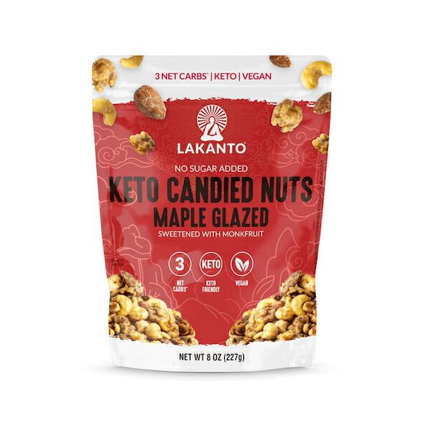 砂糖を使わないナッツの砂糖がけです。砂糖の代わりに羅漢果甘味料を使用しています。そのままスナックとして、また、サラダの仕上げやパンケーキの飾りとしてもお使いいください。砂糖不使用でケトフレンドリーなので、安心してお召し上がりいただけます。商...