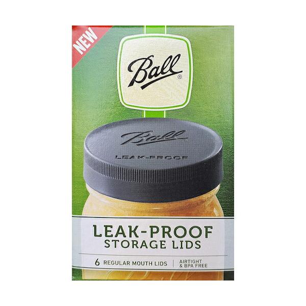 メイソンジャー用 フタ レギュラーマウス 6個セット 漏れ防止・レギュラーマウス用 6個入り・ジャムやゼリー、乾物などの保存に最適　（家庭で作る缶詰または瓶詰めには使用できません。）・プラスチック製（BPAフリー）・フタのみとなります。モデ...