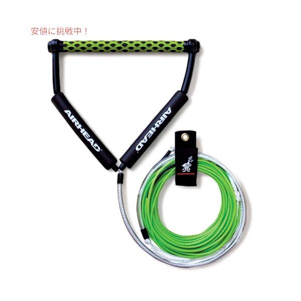 Airhead（エアヘッド） ダイニーマ フラットライン ウェイクボード用ロープ 70フィート・ダイニーマフラットラインウェイクボードロープは、上級ウェイクボードライダーが求める瞬時のレスポンスを誇るため、伸縮性がありません。・サーマルコー...