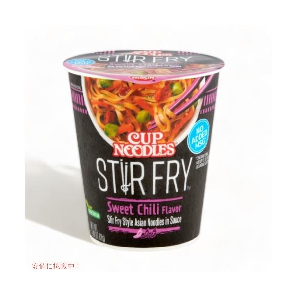 日清の日本未発売のカップラーメン。日清スターフライ スイートチリ風味のアジアンヌードルソース添えは、電子レンジで数分で調理できる食事です。  水を入れて電子レンジを使うだけで、たった4分で空腹から幸せへ。本場風アジアンヌードルをソースで和え...