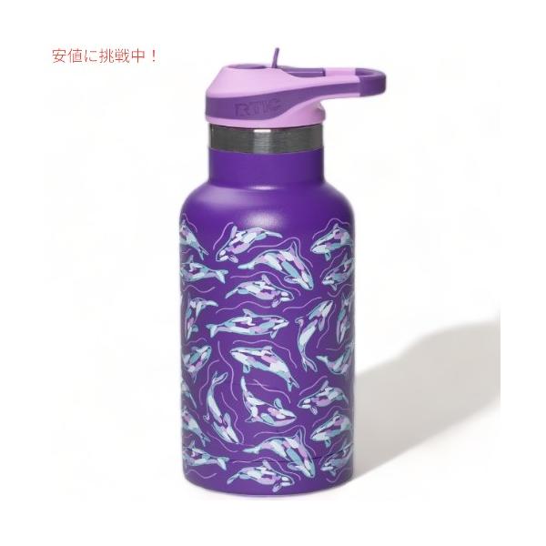 RTIC カブ ボトル パープルオルカ Cub Bottle Purple Orcas・耐久性のあるステンレス製ボトル・真空断熱構造により飲み物を長時間保冷・保温します。・防漏キャップはしっかりと密閉されるため、こぼれる心配なく飲み物を楽し...