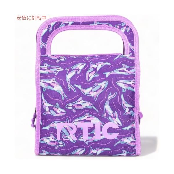 RTIC Ice Lunch Bag Dark Purple Orcas アイス ランチバッグ パープルオルカ・高品質の断熱材と密閉された構造により、食事や飲み物を長時間冷たく保つことができます。・手持ちやカバンに収まるコンパクトなサイズで...