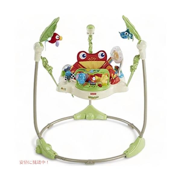 赤ちゃん 運動器具 運動能力を バランス感覚 全身運動 ベビートレーニング お家で安全にジャンプ遊び♪ ぴょんぴょん跳ねて遊びながら運動能力を！その他赤ちゃん生活周りのグッズも取り揃えておりますFisher-Price Rainforest...