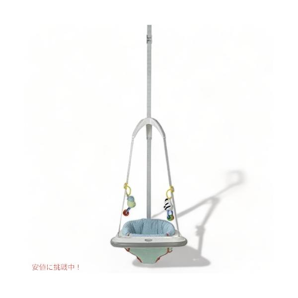 赤ちゃん 運動器具 運動能力を バランス感覚 全身運動 ベビートレーニング お家で安全にジャンプ遊び♪ ぴょんぴょん跳ねて遊びながら運動能力を！その他赤ちゃん生活周りのグッズも取り揃えておりますGraco Doorway Bumper Ju...