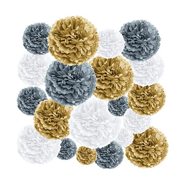 4月22日はアースデイ。みんなで地球の事を考えよう！お部屋のデコレーションにDecorate like a pro, with affordable tissue paper pom poms from EpiqueOne. This 20...