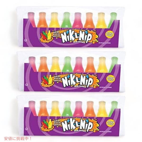 人気お菓子続々入荷中Three 8 packs of Nik-L-Nip Mini Drinks. Perfect for kids parties and nostalgic adults!B08957WSHH重さ：　8.47 Ounce...