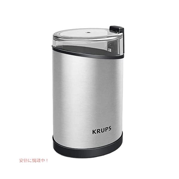 強力な KRUPS コーヒーグラインダーで数秒で新鮮なコーヒーを挽くことができます。万能な器具で、ナッツ、種子、ハーブ、スパイスのチョッピングや粉砕にも使用できます。 コンパクトなデザインと耐久性のあるステンレススチール構造により、この電気...