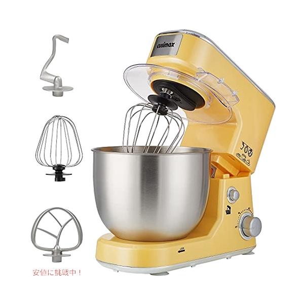 カラフルなミキサーCusimax登場CUSIMAX 5 quart Electric Stand Mixer is designed for hands-free mixing for a wide variety of foods ran...