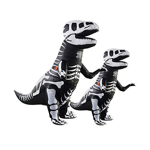 イベントに強い見方！イベント・パーティ・集客に笑顔あふれる演出をSuper Hilarious Dinosaur Inflatable Costume Blow Up Suit Funny Dress for Halloween Carni...