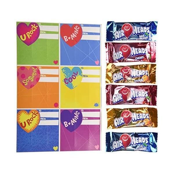 酸っぱくって、チューイな噛み応えが魅力のキャンディAirheads キャンディ -28 MINI BARS AND CARDS 11.26 OZB006WF4D7S重さ：　11.26 Ouncesおおよそのサイズ：　9.1 x 5.9 x ...