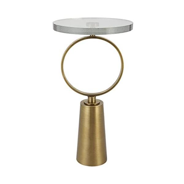 Uttermost リングレット真鍮アクセントテーブルおおよそのサイズ :  重さ :  B09PJ1GM7M