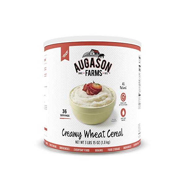 オーガソン ファームズ クリーミー ウィート シリアル 3 ポンド 15 オンス No. 10 缶は、温かく健康的な全粒小麦の朝食体験を提供します。これは、店で見つけた当たり障りのないインスタントの品種よりもおいしいです.風味と栄養を加える...