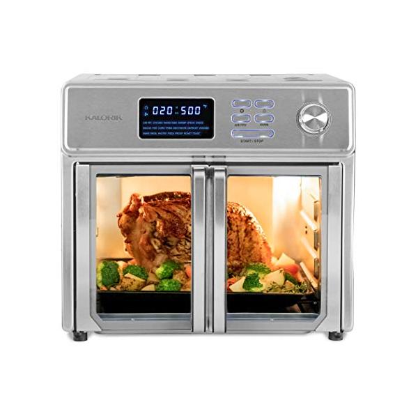 料理のスキルが上級者でも初心者でも、MAXX はすべての家庭料理人が直感的に使用できます。直感的なデジタル コントロールを備えた明るく読みやすい LED ディスプレイを備えており、時間と温度をすばやく調整したり、21 のスマート プリセット...