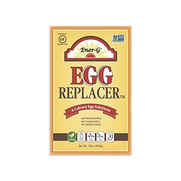 Ener-G 卵代替品 -- 16 オンス卵の代用 卵　代替品　卵無し　卵がない　卵を避ける ヴィー 卵の価格高騰おおよそのサイズ : 5.3×2×8.4インチ 重さ : 1ポンド B0014DZGUQ